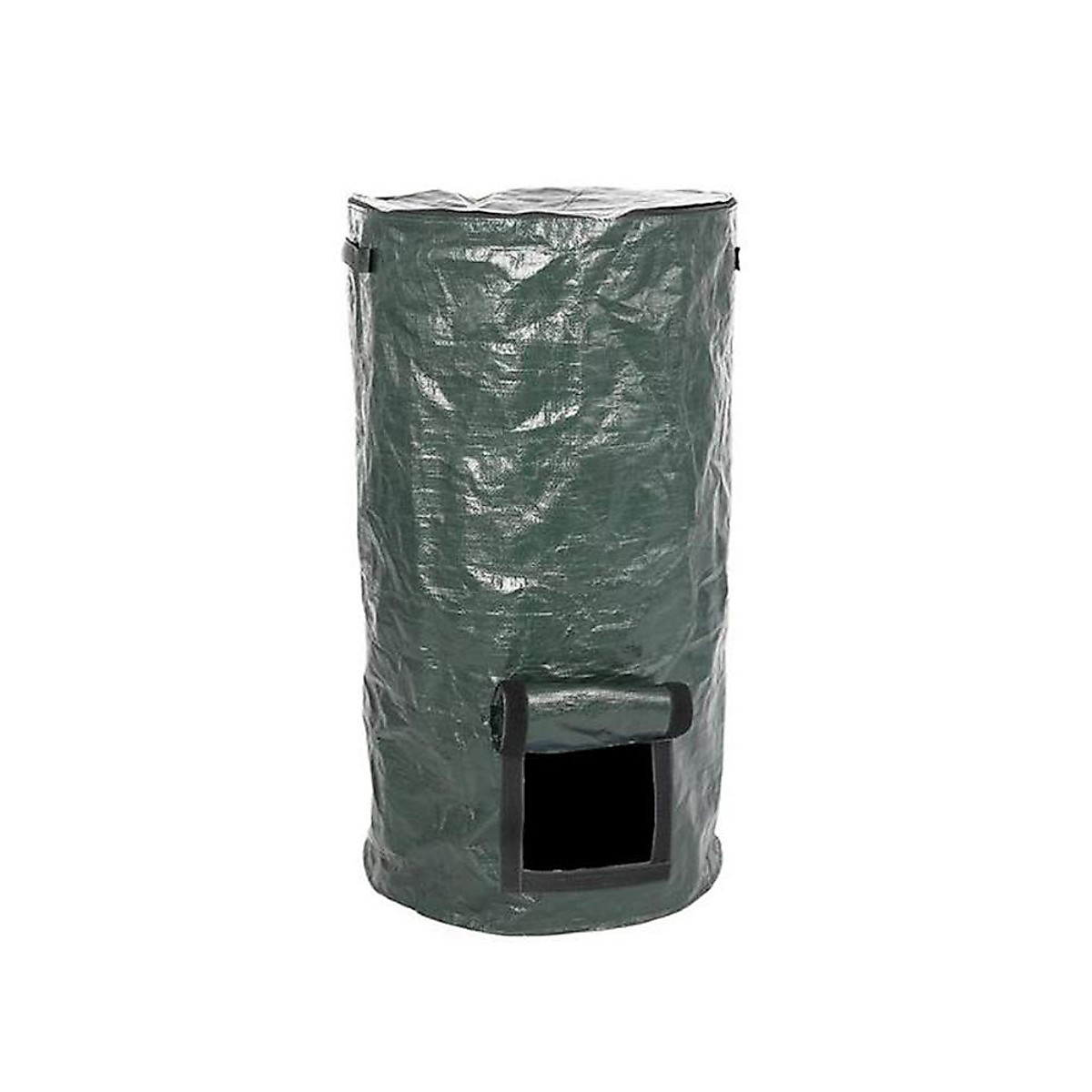 PE Compost Bag, Environmental Compost Bag Garden Waste Bin Homemade Organic Ferment PE Bag for Home Composting, Helps to Reduce Waste (35 x 60CM)