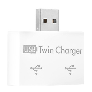 USB2.0 Hub Adapter, DC 5V USB2.0 Male to 2-Port USB Dual Splitter Converter Kit