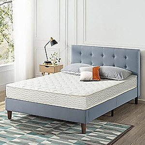 Best Price Mattress 8 Inch Tight Top Innerspring Hybrid Mattress - Comfort Foam Top with Bonnell Spring Base, King White