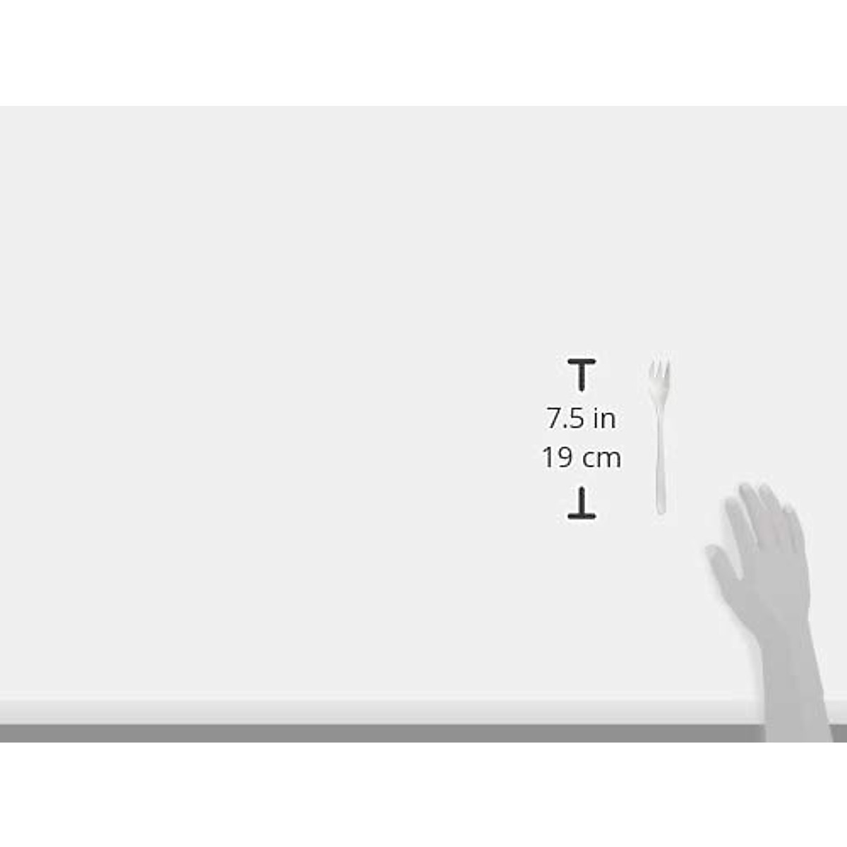 Sori Yanagi Simple Form Cutlery for Easy Use, Tsubamesanjo Stainless Steel Table Fork, Sleek Design for Smooth Texture, Dishwasher Safe, Brushed Finish