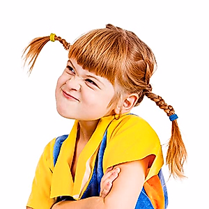 Jollybows 300pcs Baby Hair Ties Girls Elastic Hair Accessories Small Nylon Hair Bands for Toddler Infant Ponytail Holders 1" 30 Colors Mini Kids Hairband