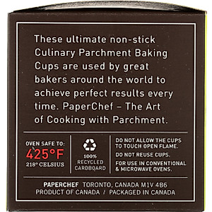 Paper Chef Baking Cups, Parchment (60 ct)
