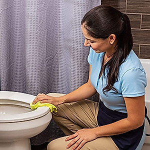 Bulk 12” X 12” Economy All Purpose Microfiber Towels Wholesale - Case Quantity (400 Count) | No Fraying | High Density Microfiber | Zero Chemical Cleaner | Long-Lasting (Blue