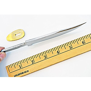 Whole Earth Supply 420 Stainless Steel Knife (420 Stainless Steel, Pair of 4 inch Skinning Blades)