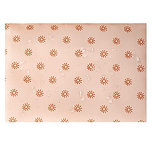 Lmbabter Baby Diaper Caddy Organizer Nursery Storage Basket Diaper Tote Bag Nappy Storage Bin for Car Travel (Orange)