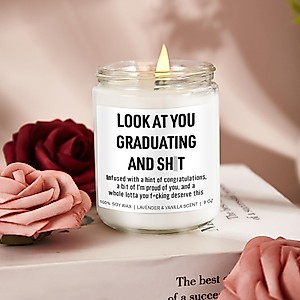 Younift Funny Grad Candle, Graduation Gifts for Women, College Graduation Gifts, High School, Masters Degree Graduation Gifts, Phd, Nurse Graduation Gifts, 2024 Graduation Gifts for Him, Her
