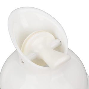 Fdit Salad Dressing Mixer Bottle, Salad Dressing Shaker, Salad Dressing Bottle 200ml Salad Dressing Shaker Salad Dressing Container (White)