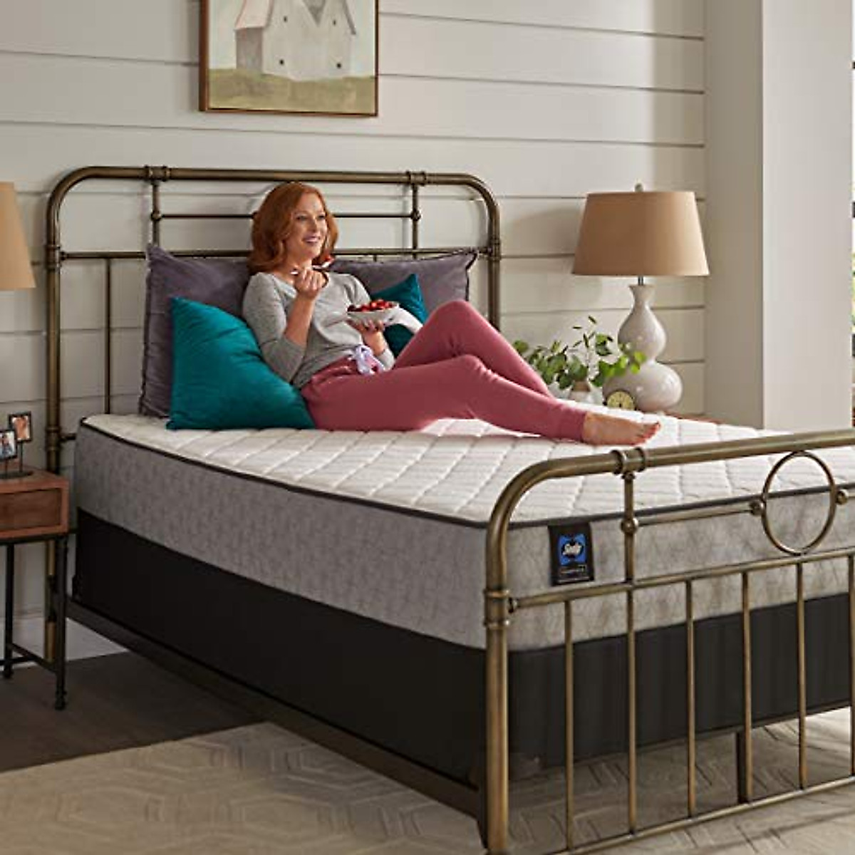 Sealy Essentials Spring Osage Firm Feel Mattress, Split California King