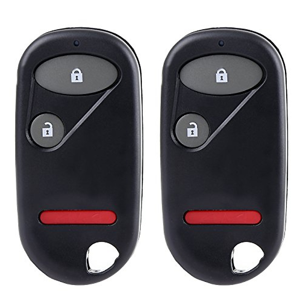 ECCPP NHVWB1U523 key fob Replacement for Keyless Entry Remote Key Fob for Honda Civic/for H onda Pilot NHVWB1U523 NHVWB1U5212003 for h onda civic key fob (Pack of 2)