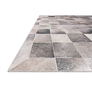 Loloi II Maddox Collection MAD-06 Charcoal/Grey 5'-0" x 7'-6" Area Rug