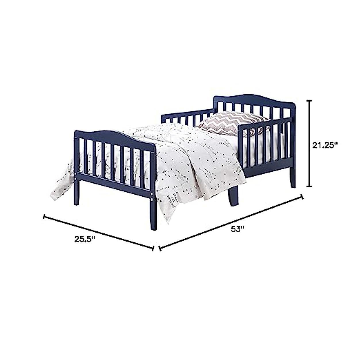Suite Bebe Blaire Toddler Bed, Navy Blue