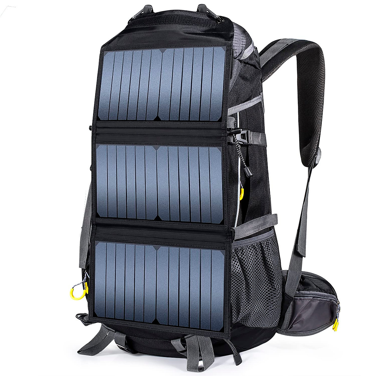 ECEEN Solar Powered Backpack with 20 Watts Solar Charger 78L Rucksack
