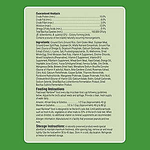 Kaytee Exact Rainbow with Natural Colors Large Parrot