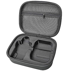 Anbee Portable Carrying Case EVA Hard Shell Storage Bag Box Compatible with DJI Mavic Air 2 RC Drone (Grey)
