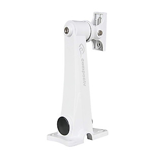 compcctv Waterproof Universal CCTV Security Camera Mounting IP Camera Bracket,ABS Indoor Outdoor Wall Ceiling Mount Holder Stand Monitor Rotary Bracket 2 Pack