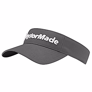 TaylorMade Men's Visor, Charcoal, One Size