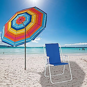 Backpack Beach Chair, Folding Beach Chair for Adults, Patio Lightweight Folding Chair(Only 5 Lbs),Folds for Easy Storage, Camping Chairs for Outdoor, Beach, Camping, Lawn, Music Festival, Travel
