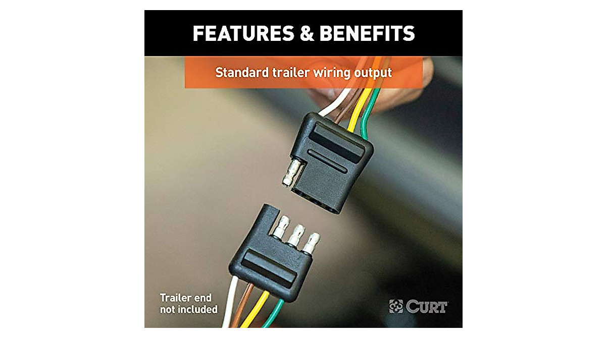 CURT 56236 Tail Light Converter for Reliable Towing