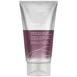 Defy Damage Protective Masque | For Color-Treated Hair | Strengthen Bonds & Preserve Hair Color | With Moringa Seed Oil & Arginine | 5.1 Fl Oz