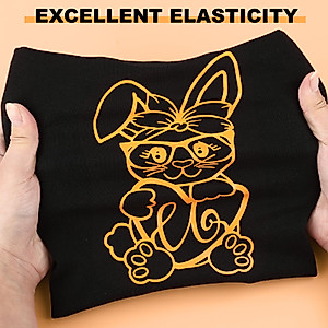 CAREGY Heat Transfer Vinyl White Iron on Vinyl-12"x 45Ft HTV Vinyl Roll Easy to Cut & Weed for Heat Vinyl Design