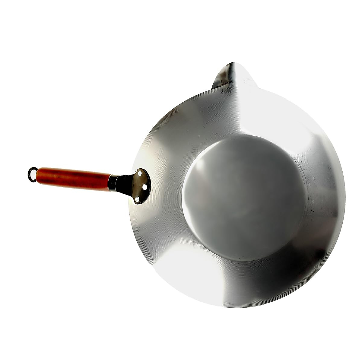 BinaryABC Tanghulu Sugar Pan,Sugar Dipping Pan,Chocolate Snacks Candy Melt Pot,Pre Seasoned Wok Cheese Melting Pots,Milk Cast Iron Grilling Wok(Stainless Steel)