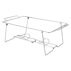 Leblett 12Pcs/Set Foldable Chafing Dish Wire Rack,Buffet Stand,For Serving Trays Rack,Stable Wire Rack,Catering Dish Frame