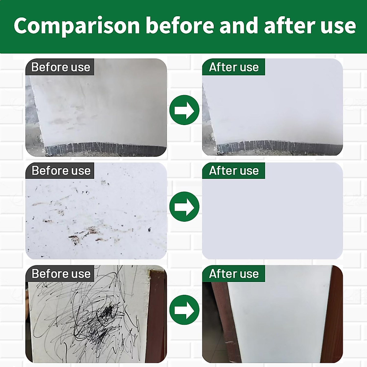 AUOMLVH Portable Wall Paint Tool,Large Roller Brush Wall Repair Tool,Wall Repair Kit,Wall Roller Paint BrushSuitable for Repairing The Wall with Latex Paint,Water-Based(500g,White)