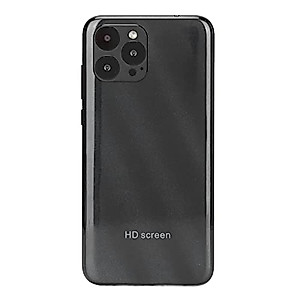 GOWENIC Unlocked Smartphone, 6.1 Inch Face Recognition Android Cell Phone, HD Camera Dual Sim Dual Standby,3GB 32GB Support 128GB Expansion Card, 2800mAh(Black)