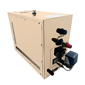 DAZULI 3KW 4.5KW 5KW 6KW 7KW 8KW 9KW 10.5KW 12KW 15KW 18KW Steam Generator Shower Steam Generator Sauna for Steam Bath Steam Shower and Steam Baths Private and Commercial Steam Device,6KW