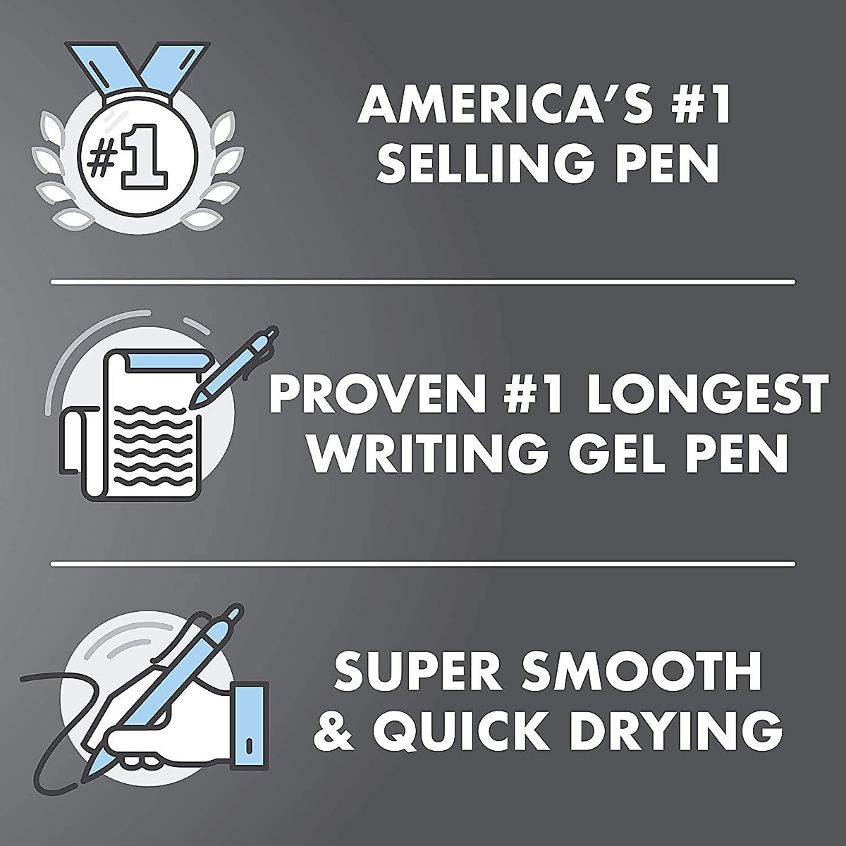 PILOT G2 Pens 0.5 mm - 10 Pack (5 Black and 5 Blue Pens) Premium Gel Ink Pens Extra Fine Point 0.5 mm Refillable & Retractable Rolling Ball,