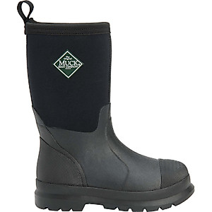 Muck Boot unisex child Kid's Chore Snow Boot, Black, 2 Little Kid US