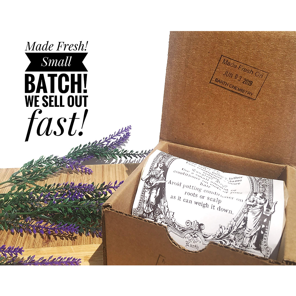 Earth Chemistry Lavender Volumizing Sea Salt Shampoo Get Thick, Full Beachy Waves, For Oily Or Thin Hair, Pump Up The Volume On Flat Or Thinning Hair, Made In The USA, Support Small Businesses