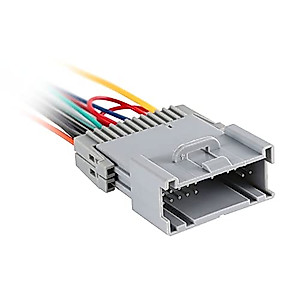 RED WOLF Radio Wiring Harness 70-2002 for Select Saturn 2000-2005 L Series/SL/Ion/SW/SC Stereo Wire Connector Plug Non Factory AMP Amplifier