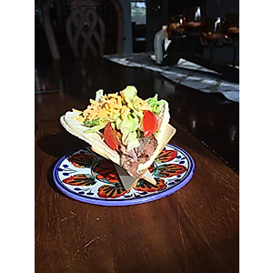 Tablecraft Disposable Taco Taxi, X-Shape Two-Piece, Poplar Wood, 3.5 x 2.5 x 1.75", Pack of 50