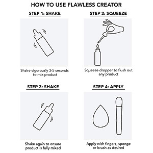 Dermablend Flawless Creator Foundation, 30N, 1 Fl Oz (Light skin with Neutral undertones)