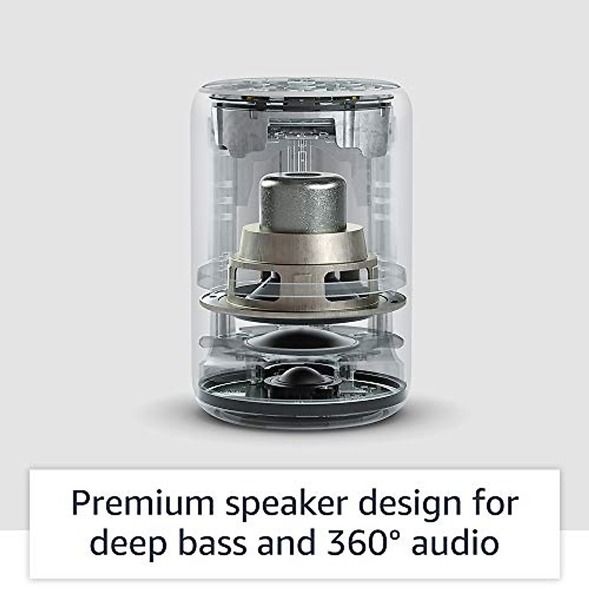 Echo Plus (2nd Gen) - Premium sound with built-in smart home hub - Charcoal