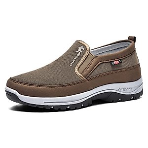 CNA Shoes, CNA Trop Shoes for Men Orthopedic Shoes for Men for Outdoor Activity Hiking Walking (Color : Brown, Size : 13)