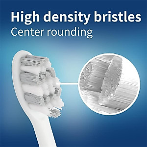 Toothbrush Replacement Heads 3 pcs for P3, S81, Made of Dupont Bristles, Soft Gum, Tongue Coating