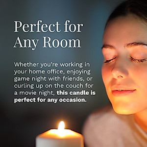 Essential Elements by Candle-lite Wood Wick Scented Candle, Adventure is Calling, One 16 oz. Single-Wick Aromatherapy Candle with 50 Hours of Burn Time, White