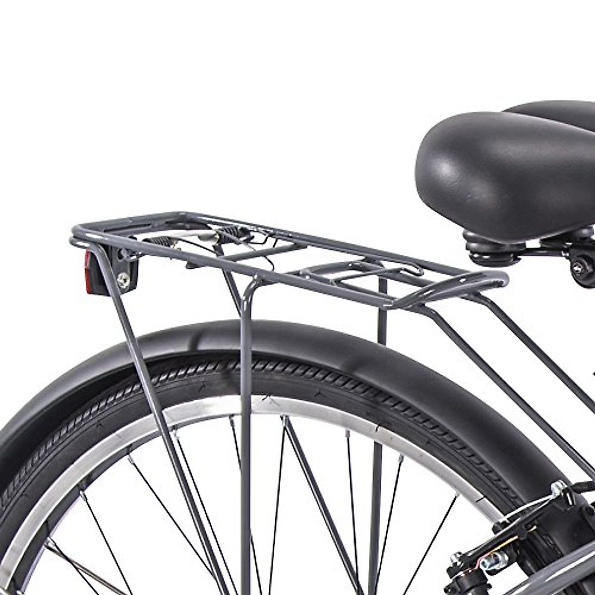 ROYCE UNION RMX 700c Mens 3-Speed Commuter Bike, 21" Aluminum Frame, Cool Gray