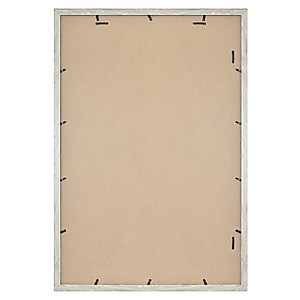 MCS Studio Gallery 24x36 Poster Frame Gray Woodgrain, Vertical & Horizontal Wall Hanging Large Picture Frame for Photos, Posters & Art Prints (1-Pack)