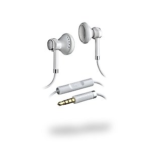 Plantronics BackBeat 116 Stereo Headphone with Mic for iPhone - Retail Packaging - White