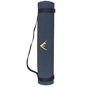 AURORAE ULTRA Extra Long 78" Extra Wide 26" Yoga Mat. Slip Free Rosin & Carry Strap included