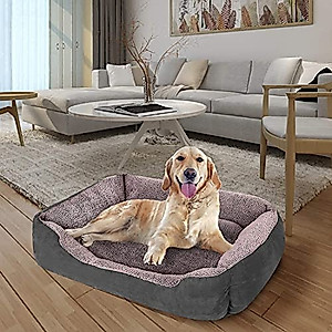Dog Bed, Dog Beds for Large Dogs, Rectangle Washable Pet Mattress Comfortable and Breathable Large Dog Bed, Pet Bed