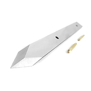Mikov V2003013 Unhandled Dual Bevel Marking Knife Kit 0.100 Inch Thick Blade 1/2 Inch Wide 5-7/8 Inch Long Stainless Steel Hardened to HRC 57 h Wide 5-7/8 Inch Long Stainless Steel Hardened to HRC 57