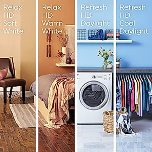 GE Color Select LED Light Bulb, 65 Watt, Daylight or Soft White, BR30 Indoor Floodlight (1 Pack)