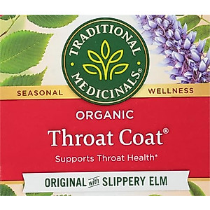 Traditional Medicinals Organic Throat Coat Tea, 16 ct
