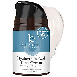 Hyaluronic Acid Night Cream - Best Face Cream for Aging Skin, Anti Aging Face Moisturizer, Wrinkle Cream for Face, Hyaluronic Acid Moisturizer Face Cream for Women, Hydrating Facial Moisturizer