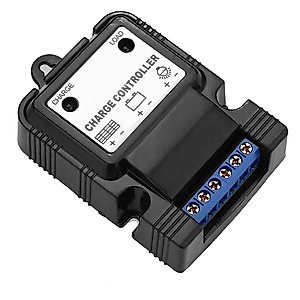 PWM Solar Charge Controller, Portable 6V/12V 3A Solar Panel Charger Controller Regulator with LED Indicator 3 Operating Modes