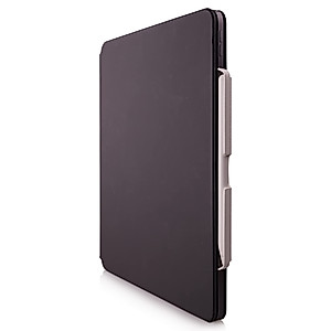 Lanhorse Air Pencil Holder Compatible for Apple Pencil 2nd Gen, Handmade with Leather, to be Used for Magic Keyboard, Smart Keyboard Folio, Smart Folio. (Brown)